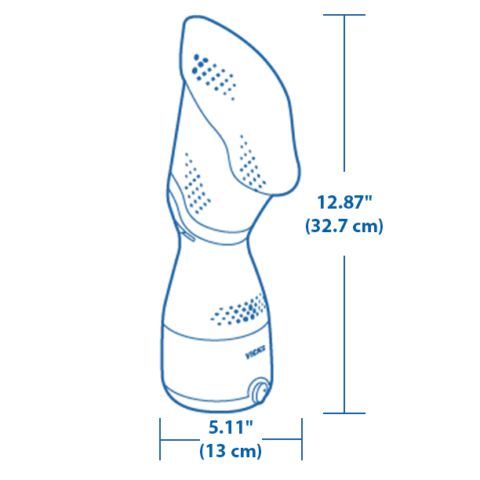 Vicks VIH200CV1 Electric Personal Sinus Steam Inhaler | Vicks ...